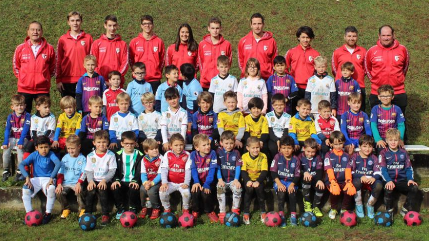 Equipements pour l'école de foot du Pully Football - I Believe in You