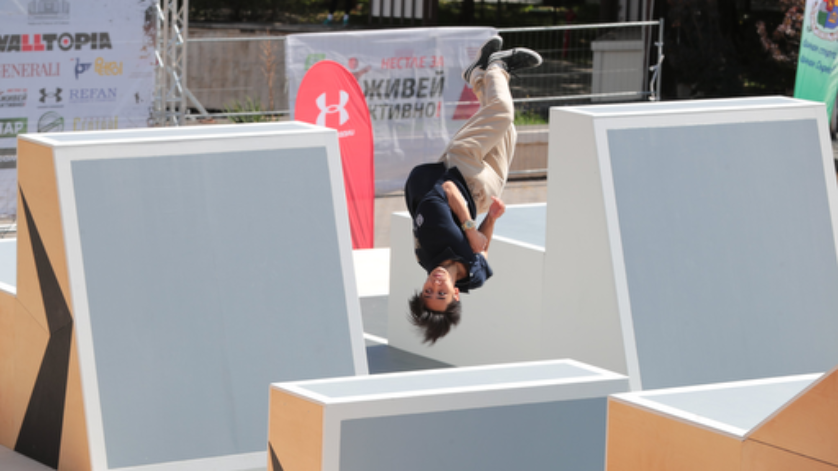 Participation au FIG Parkour World Cup - I Believe in You